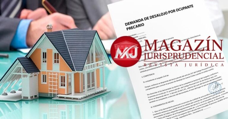 Modelo de demanda de desalojo por ocupación precaria - Noticias e ...